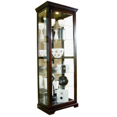 Gracelyn lighted curio cabinet store